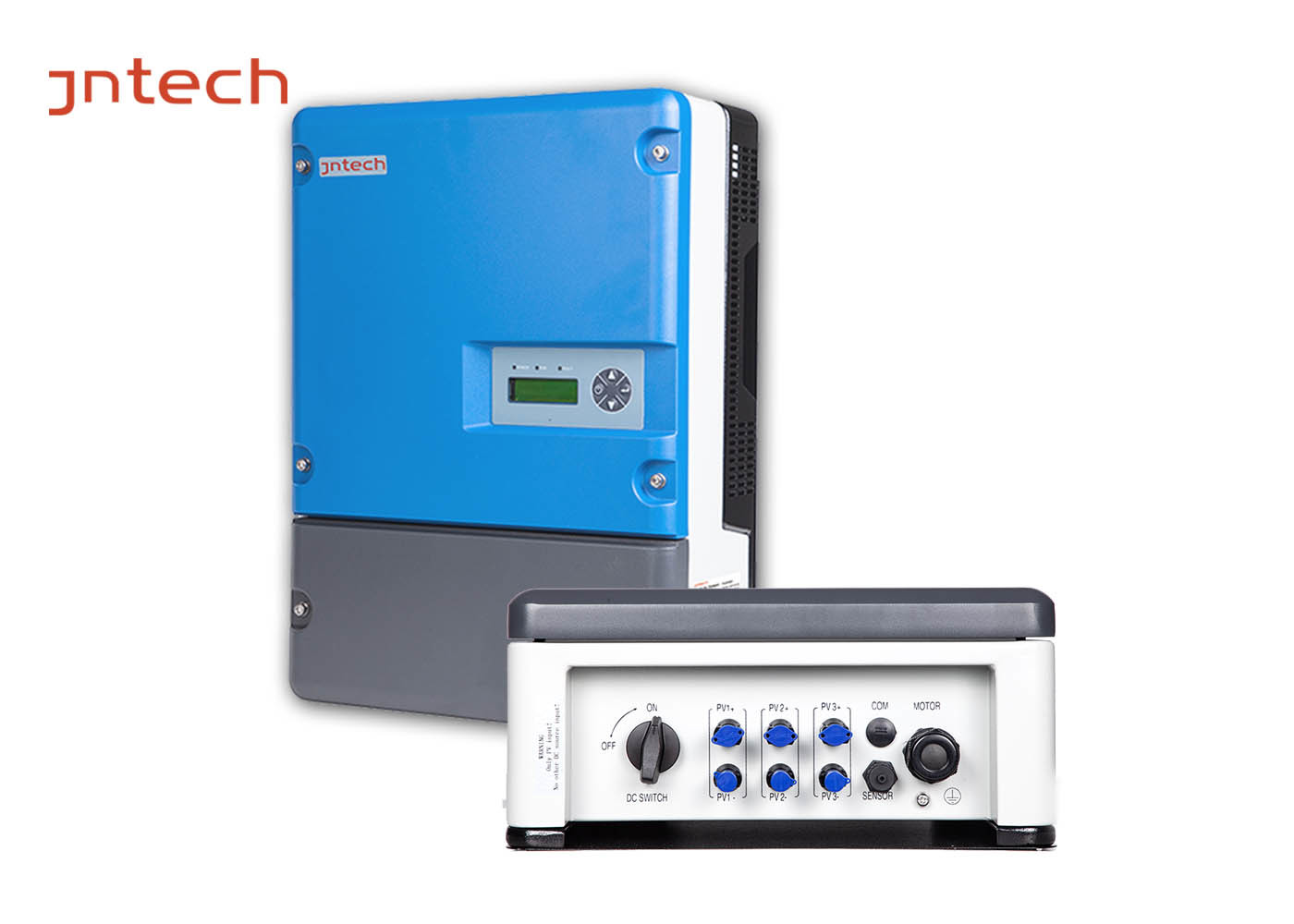 18.5kw Jntech Solar Pump Inverter , Hybrid Solar Power System Inverter IP65